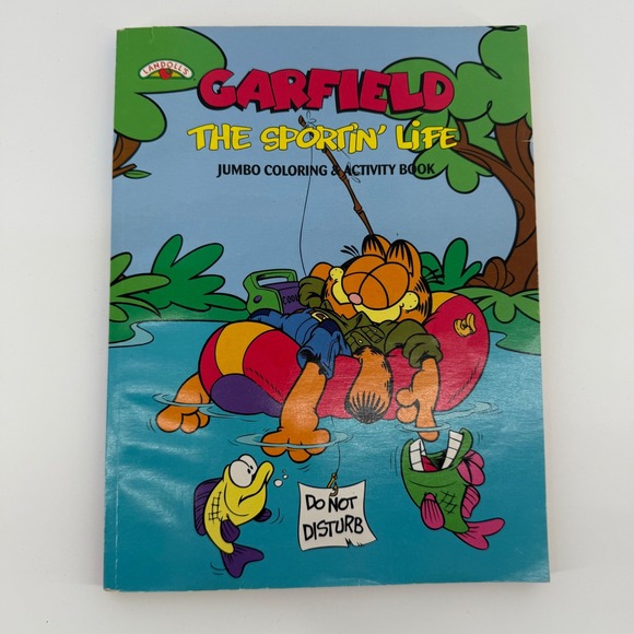 Landoll's | Office | Garfield The Sportin Life Jumbo Coloring Activity ...